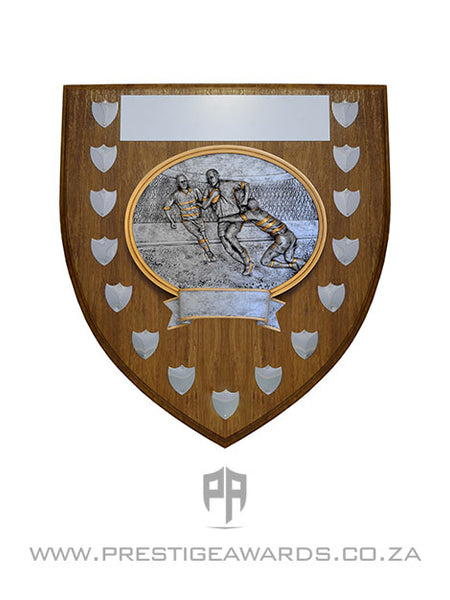 Rugby Theme Floating Shield T0208 – Prestige Awards