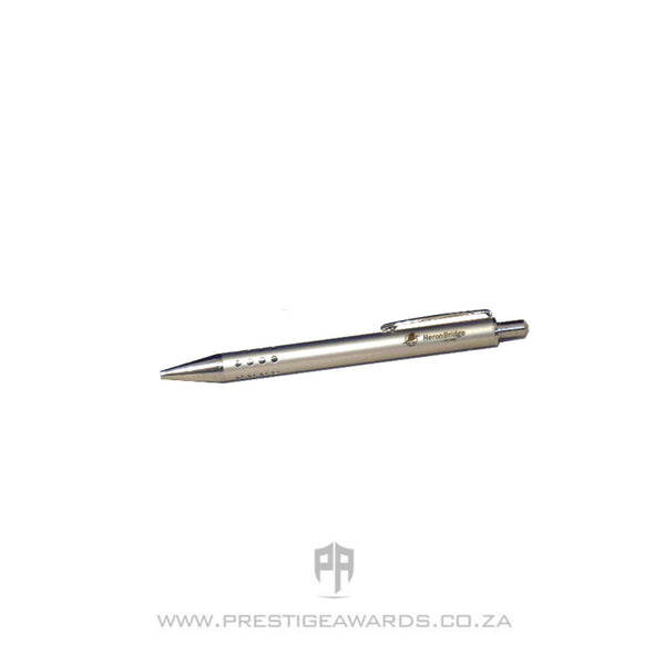 Silver Metal Pen Engraved – Prestige Awards