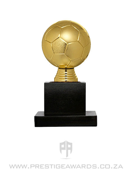 Soccer Ball Gold Mini Trophy – Prestige Awards